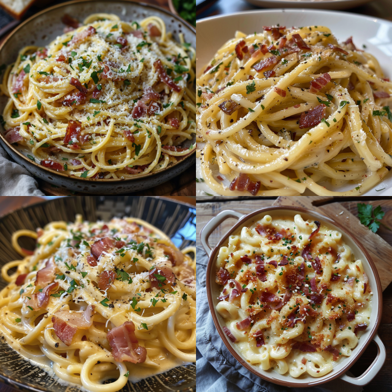 Pâtes carbonara - Ma bonne recette