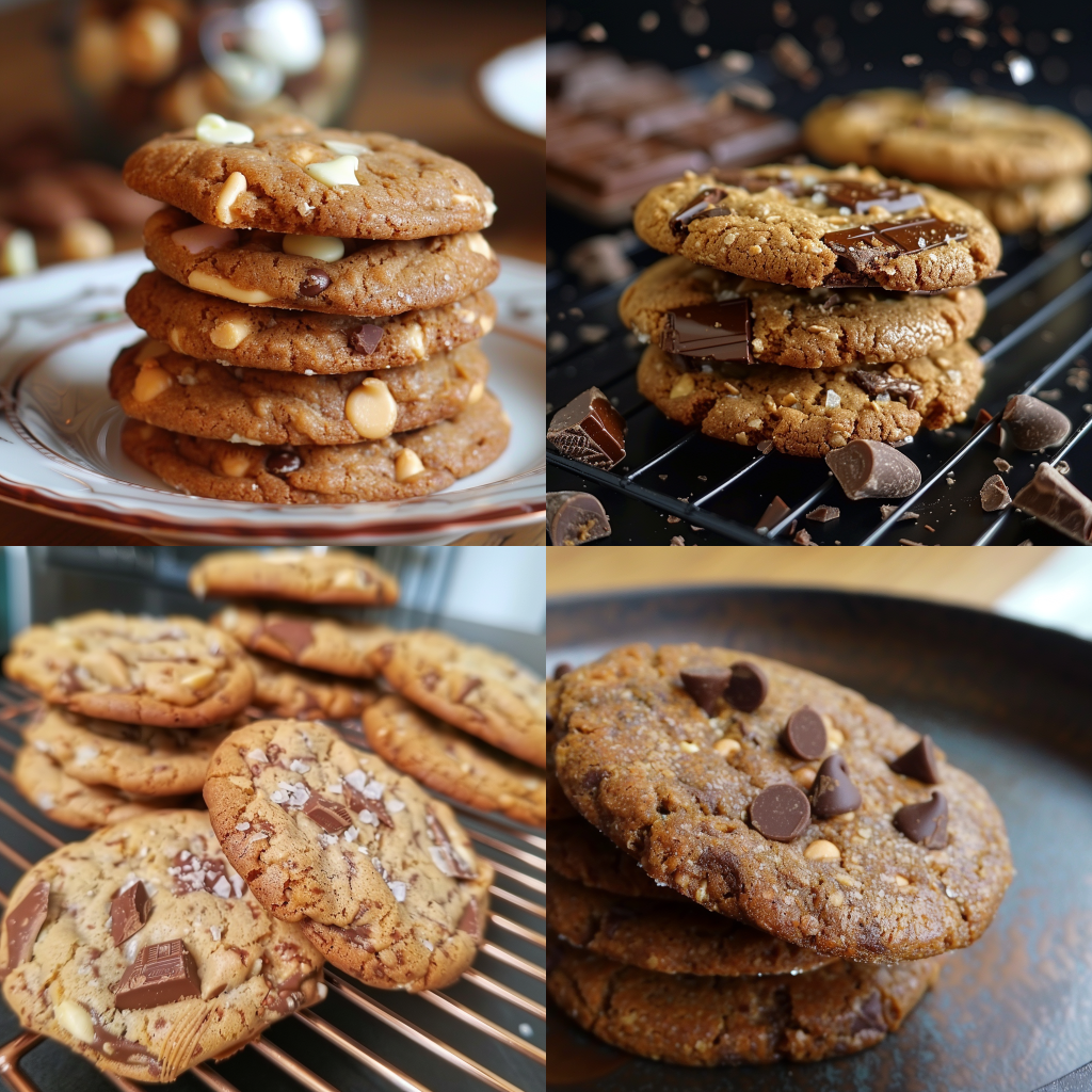 Cookies américains moelleux aux pépites de chocolat - Recette ...
