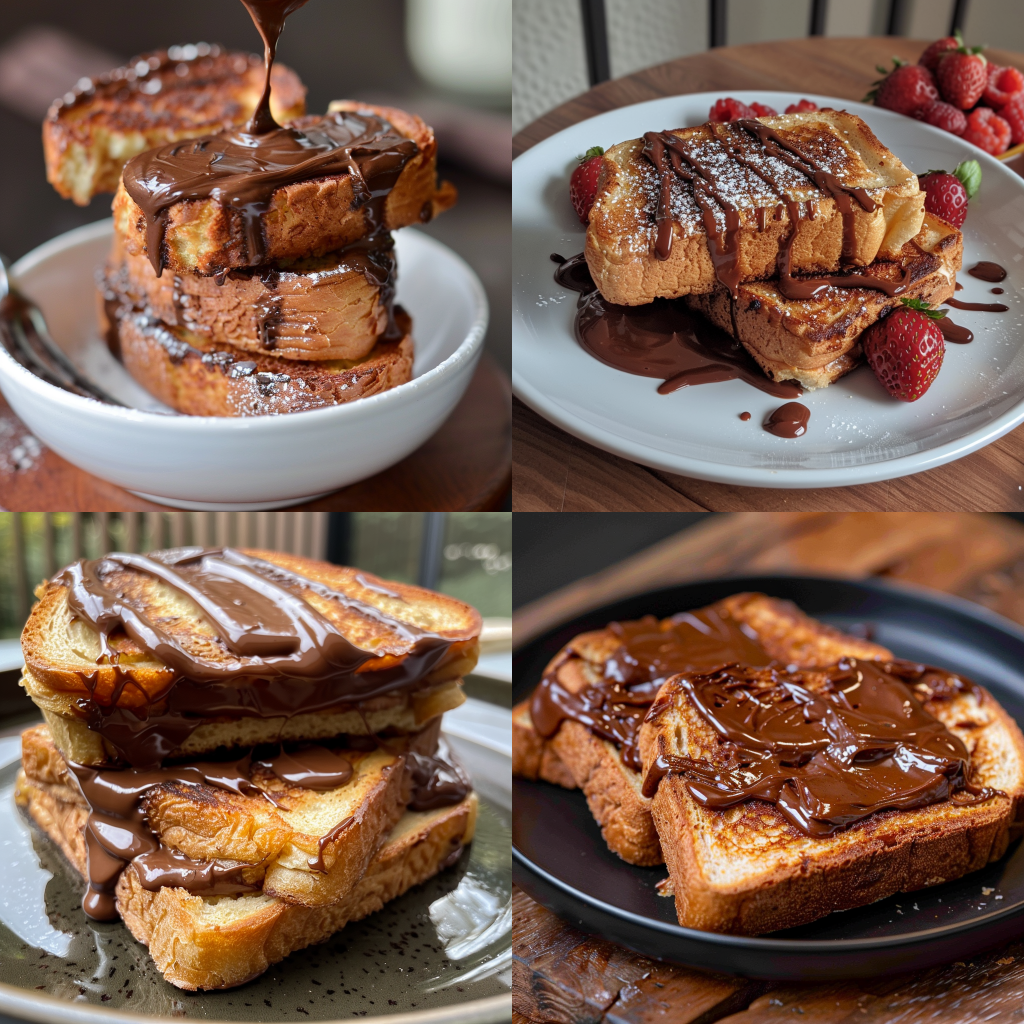 Pain Perdu au Nutella - Ma bonne recette